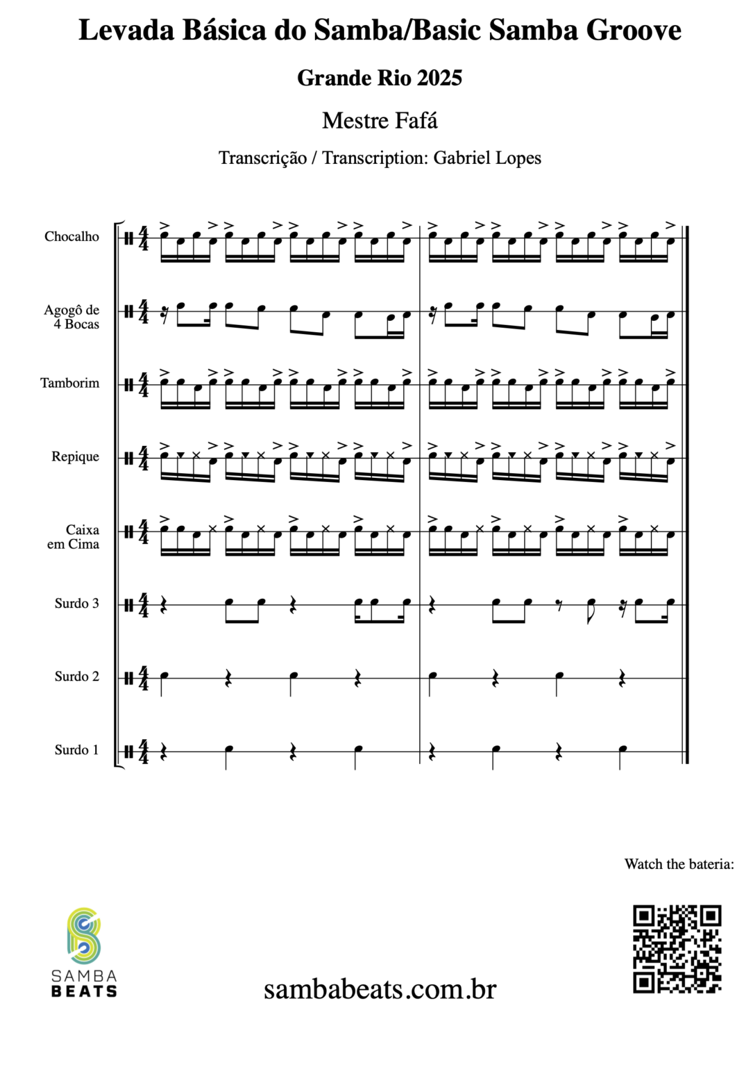 Grande Rio - Samba Beats